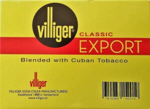 Cigarette Pack: Villiger Classic Export (CyprusCol:CY-CG-0026