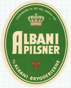 Drink Label: Albani Pilsner (Albani Bryggerierne A/S, DenmarkCol:DK-BEER-000588