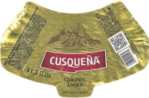 Drink Label: Cusquena Golden Lager (Unión de Cervecerías Peruanas ...