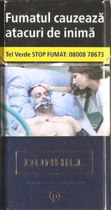 Cigarette Pack: Dunhill (RomaniaCol:RO-CT-0170