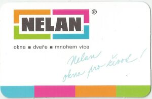 Pocket Calendar: Nelan - manufacture of windows and doors (Czech ...