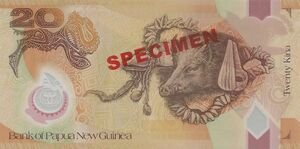 Banknote: 20 Kina (Papua New Guinea(2005-2014 Issue) Wor:P-31s