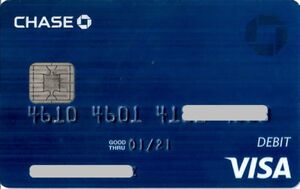 Bank Card: Visa Debit (JPMorgan Chase Bank, United States of AmericaCol ...