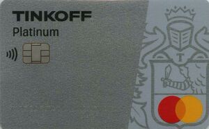 Bank Card: TINKOFF Platinum (Tinkoff Credit Systems, RussiaCol:RU-MC ...