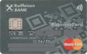 Bank Card: Raiffeisen BANK - BusinessCard (Raiffeisen Bank, Czech ...