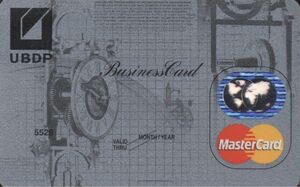 Bank Card: MasterCard Business Card (Universal Bank for Development and ...