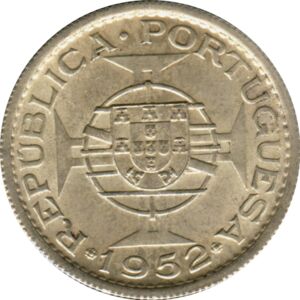 コイン: 10 Escudos (モザンビーク(1911~1974 Portuguese Colony) Col:MZ-000032,WCC ...