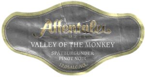 Drink Label: Valley of the Monkey Pinot Noir (Affentaler Winzer eG ...
