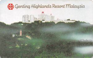 Hotel Card: Genting Highlands Resort Malaysia (Genting, MalaysiaCol:MAS ...