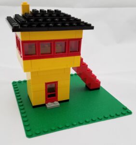 Lego Set: Railroad Control Tower (System(Building) Leg:340-3