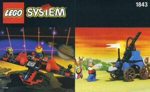 Lego Set: {Catapult} (Castle(Royal Knights) Leg:1843-3