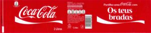 음료 라벨: Os teus bradas (Coca-Cola, 모잠비크(Partilha uma Coca-Cola - Names ...