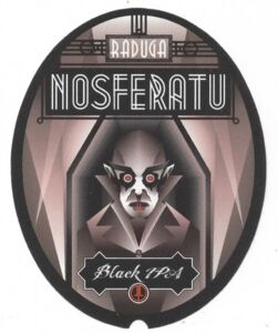 Drink Label: Nosferatu Black ipa (Flying Brewery Raduga, PolandCol:PL ...
