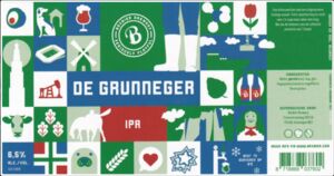 Drink Label: De Grunneger IPA (Bax Bier, NetherlandsCol:NL-BEER-023230