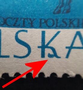 Stamp: Postilion and Stylized Plane (Poland(400th Anniv. Polish Post ...