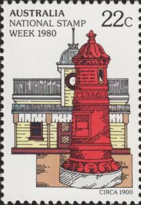Stamp: National Stamp Week- Postbox (Australia(National Stamp Week) Mi ...