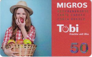 Gift Card: Tobi (Migros, Switzerland(Migros) Col:CH-MIG-2375-050-V11