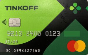 Bank Card: Tinkoff. Perekrestok (Tinkoff Credit Systems, RussiaCol:RU ...