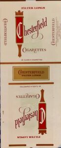 Cigarette Pack: Chesterfield (UruguayCol:UY-CT-0116