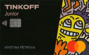 Bank Card: Tinkoff Junior. Animation (Tinkoff Credit Systems, RussiaCol ...