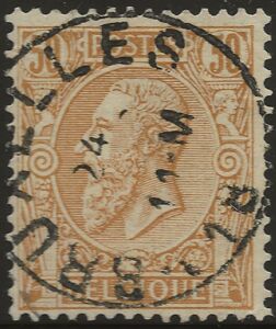 Stamp: King Leopold II (Belgium(King Leopold II) Bel:BE 50b