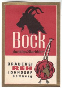 Drink Label: Reh Bock (Brauerei Reh, Lohndorf, Germany, Federal RepublicCol:DE-BEER-015415