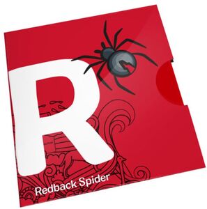Moneda: 1 Dollar (Letter R - Redback Spider) (Australia(2019~Today ...