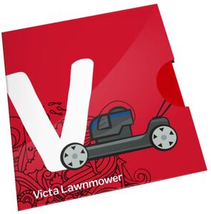 Moneda: 1 Dollar (Letter V - Victa Lawnmower) (Australia(2019~Today ...