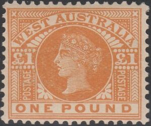 Stamp: Queen Victoria (1819-1901) (Western AustraliaMi:AU-WA 60Ab,Sn:AU ...