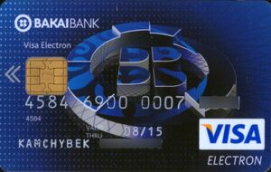 Bank Card: Bakai Bank Bankcard (Bakai Bank, KyrgyzstanCol:KG-VE-0001.01