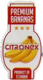 Fruit Sticker: Citronex (EcuadorCol:EC-FR-01839