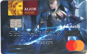 Bank Card: League of Legends - Ashe (Alior Bank, Poland) Col:PL-MC-0585