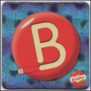 Meal Toy: Letter B (Magnets, Germany, Federal Republic) (Babybel ...