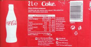 Drink Label: Coca-cola (S.C. Coca-Cola HBC Romania S.R.L., RomaniaCol ...