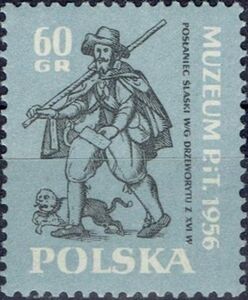 Stamp: Silesian postman (PolandPol:PL 850 B5