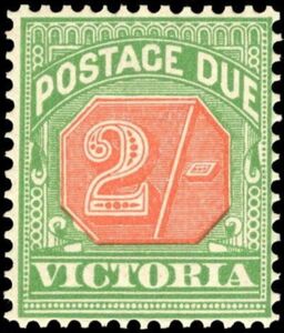 Stamp: Postage Due Stamps (Victoria(Postage Due) Mi:AU-VI P19b,Sg:AU-VI D32
