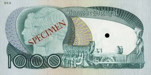 Banknote: 1,000 Escudos (Portugal(1968-1982 Issue) Wor:P-175s