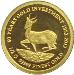 Moneda: 1,000 CFA Francs (60th Anniversary of Gold Bullion Coinage ...