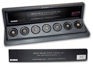 Coin: 1,000 CFA Francs (7 x 1000 CFA Francs - Anniversary Edition ...