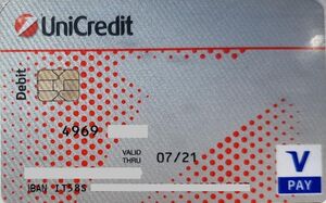 Bankkarte: UniCredit (UniCredit Banca, ItalienCol:IT-VP-0004.02