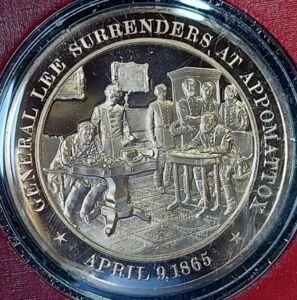 Token: General Lee surrenders at Appomattox - 1865 (United States of ...