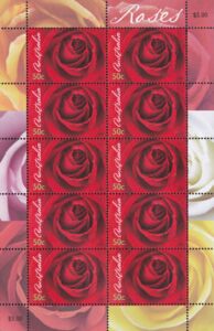 Stamp: Red Rose 2006 (Australia(Greeting Stamps - Roses) Mi:AU 2520KB ...