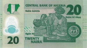 Banknote: 20 Naira (Nigeria(2005-2023 Issue) Wor:P-34q