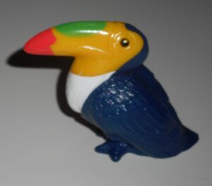 Meal Toy: Toucan Figurine (Fast Food Toys, United States of America ...