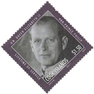 Stamp: Prince Philip (Cook Islands(Celebrities) Mi:CK 1677,Sn:CK 1349 ...