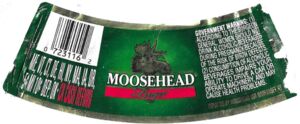 Drink Label: Moosehead Lager (Moosehead Breweries Ltd, CanadaCol:CA ...