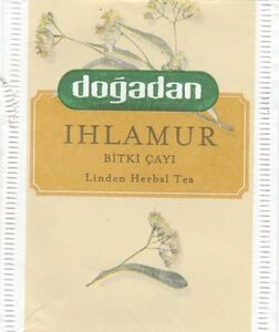 Tea Bag: Ihlamur Bitki Çayi, no ® in logo, white stripe under flap ...