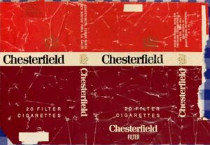 Cigarette Pack: Chesterfield (Costa Rica) Col:CR-CT-0020