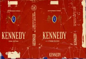 Cigarette Pack: Kennedy (Costa RicaCol:CR-CT-0027
