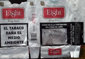 Cigarette Pack: Eight 2021 (Argentina(Eight 2021) Col:AR-CT-2662